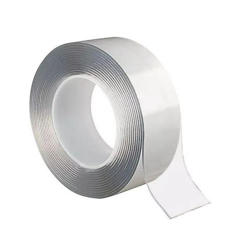 Magic Tape Adhesivo Doble Cara Sin Trazas Impermeable Scotch Tap 2m