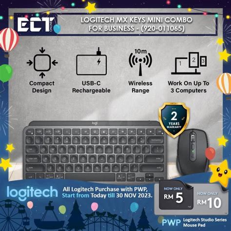 Logitech Mx Keys Mini Combo For Business 920 011065 Mx Keys Mini