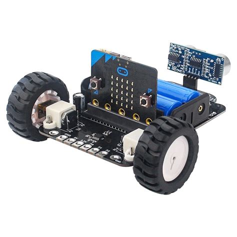 Microbit Robot Car Kit Obstacle Avoidance Graphic Vicedeal