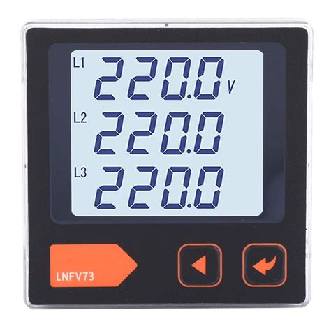 Digital Voltage Meter Three Phase Voltmeter Volt Monitor Detector Lcd Desertcart Kenya
