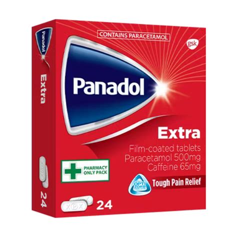 Panadol Extra 500mg Film Coated Tablets 24s Wondercare