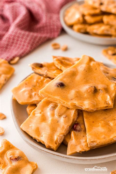 Homestyle With Toffee 2 Pound Sweetgourmet Original Peanut Brittle 2