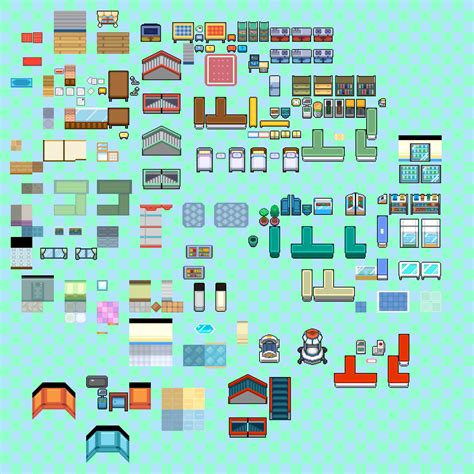 Full Update New Ds Colours Pokemon Tilesets By El Espriteador