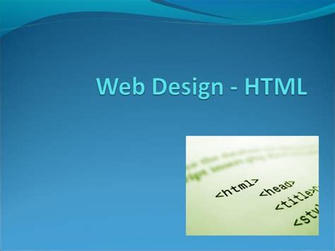 higher computing science html ppt