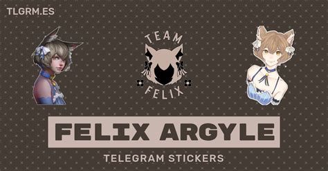 Pack De Stickers Para Telegram «felix Argyle