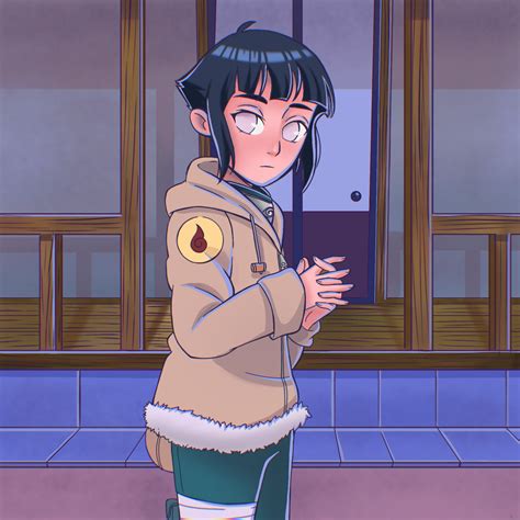 Artstation Hinata Hyuuga Fanart