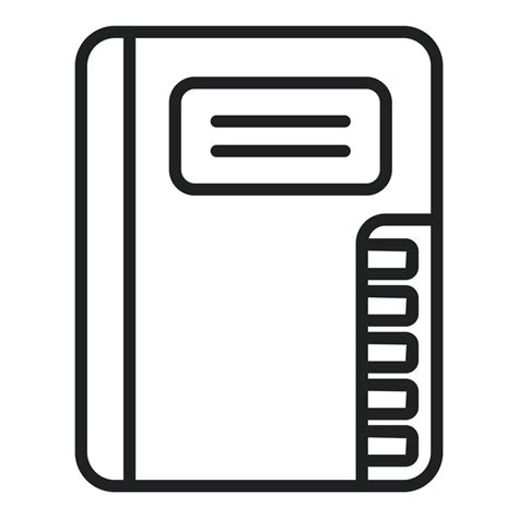 Web Folder Icon Outline Vector Computer Interface 16160663 Vector Art At Vecteezy