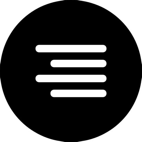 Align Icon Right Icon Text Icon Lines Icon