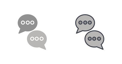 Chat Conversation Icon 42865665 Vector Art At Vecteezy