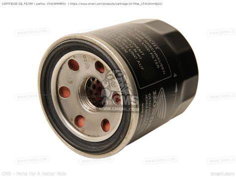 15410MM9P01 (15410-mcj-505) Cartridge Oil Filter Honda - 15410-MM9-P01