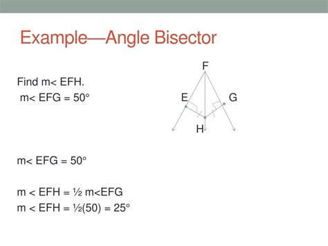 PPT Perpendicular And Angle Bisectors PowerPoint Presentation Free Download ID 2336964