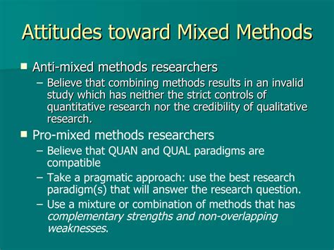 Multimethod Research Ppt