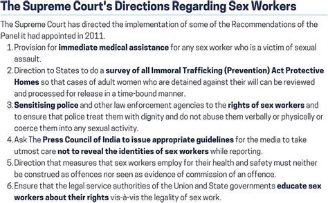 Consider The Following Statements 1 The Expression Sex Worker Has