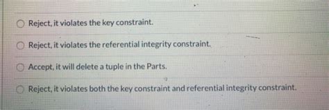 Solved Consider The Following Database Relation Schemas