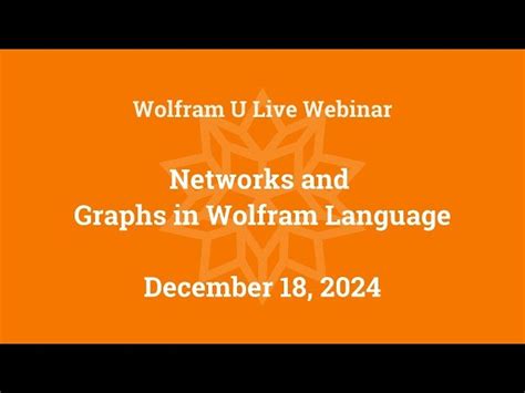 Free Video Networks And Graphs In Wolfram Language Practical Construction And Analysis From