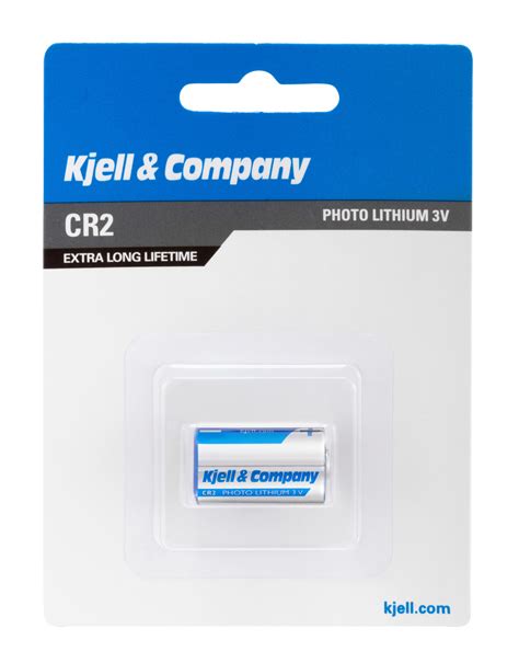 Kjell Cr2 Fotolitium Eko