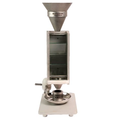 Bulk Density Meter Scott Volumeter Bulk Density Tester बलक डसट मटर Quality Lab