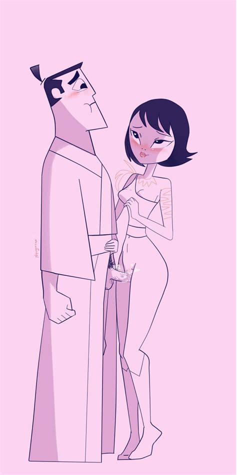 Rule 34 Ashi Samurai Jack Blush Breasts Canon Couple Cum Cum In
