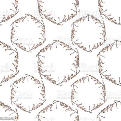 원활한 패턴 수채화 화환 디자인을위한 서클 프레임 템플릿 흰색 배경에 고립 된 마른 야생 꽃이있는 가지 손으로 그린 여름 식물 공간을 복사합니다 청첩장 테두리 0명에 대한