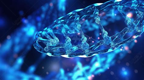 블루 Dna 나선의 배경 의학에서의 3d 분자 구조 예시 분자 배경 분자 의학 배경 과학 3d 배경 이미지 Hd 분자