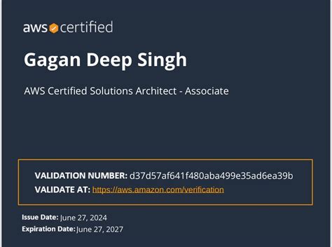 i m happy to share that i ve obtained a new certification aws