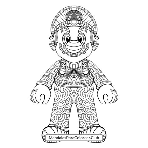 Mario Bros Para Colorear