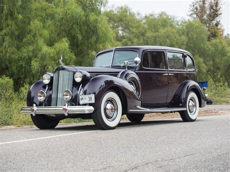 1938 Packard 1507 Twelve Touring Sedan California 2015 Rm Sothebys