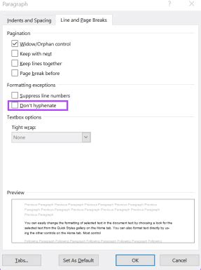 How To Enable And Disable Hyphenation In Microsoft Word Guiding Tech