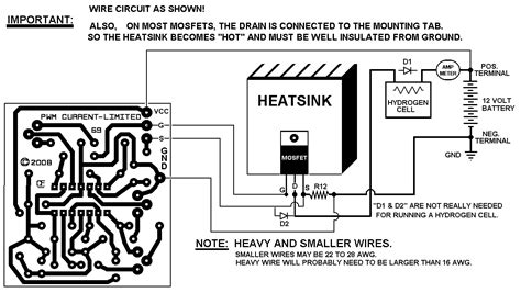 Hho Pwm Circuit Diagram For Hho