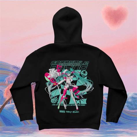 Senpai Squad Store Merch Racing Miku 2025 Ver X Senpai Squad V1 Hoodie