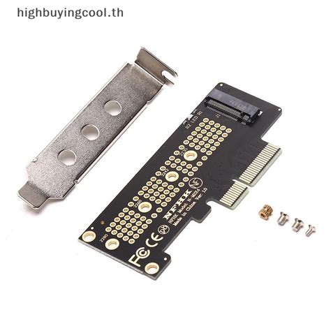 Hcth Nvme Pcie M 2 Ngff Ssd ไปยังอะแดปเตอร์การ์ด Pci Express X 4 ถึง M