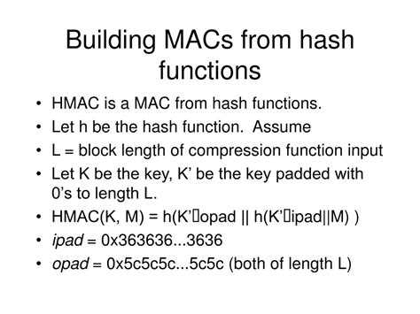 PPT Cryptographic Hash Functions And Beyond CRCs PowerPoint Presentation ID