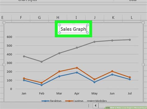 How To Make A Single Line Graph In Microsoft Excel Wiring Work
