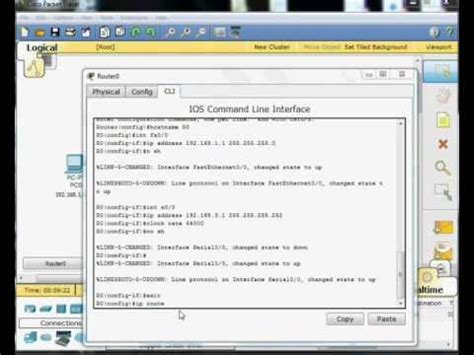 Configure Static Route Cisco Router Ccna YouTube