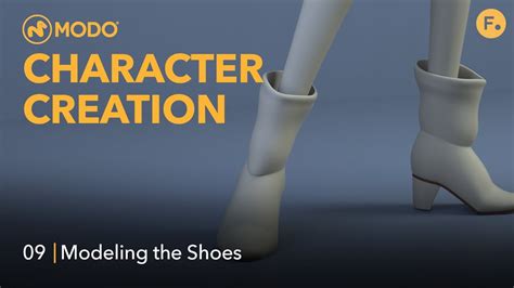 Character Creation In Modo How To Model Shoes Youtube