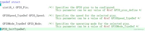 gpio init（）函数说明 void gpio init csdn博客