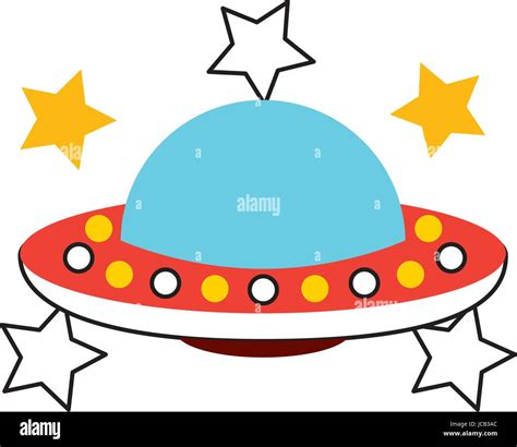 Unidentified Flying Object Icon Stock Vector Image And Art Alamy