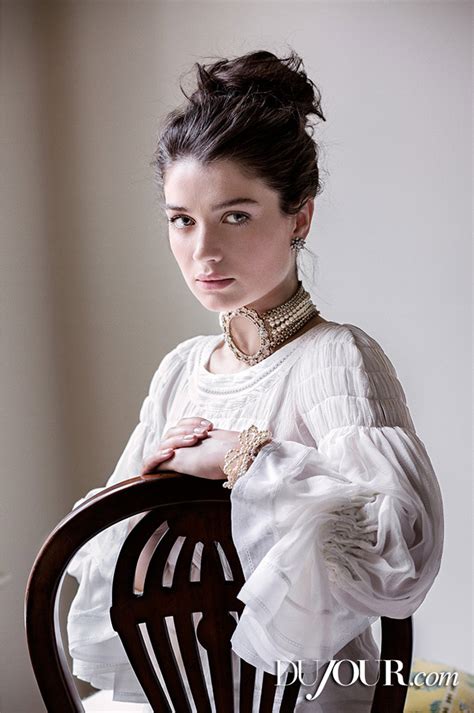 Eve Hewson Stars In Dujour Magazine I Wasnt The Most Fashionable