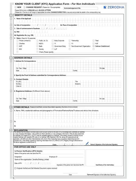 Non Individual Kyc Pdf