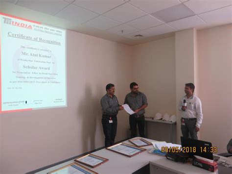 Atul Kumar On Linkedin Receive Scholar Award From Tii Management