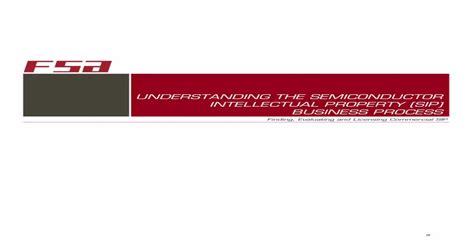 Pdf Understanding The Semiconductor Intellectual Property · Pdf Fileunderstanding The