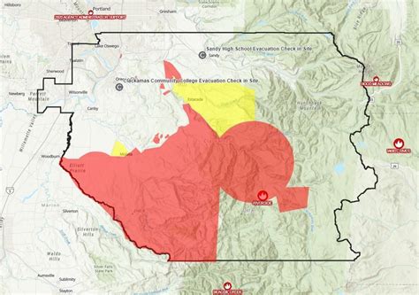 Clackamas County Fire Map