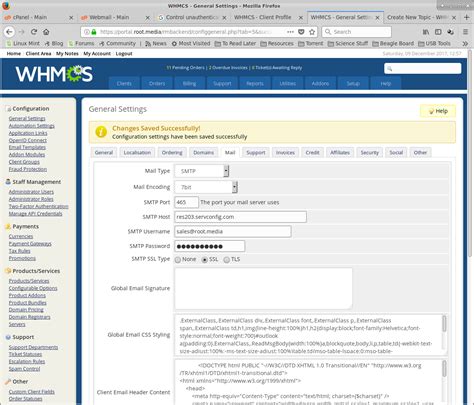 Whmcs Emails Being Rejected By Gmail Mail Servers Troubleshooting