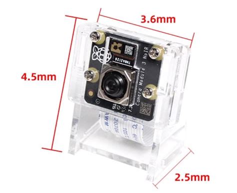 Giá đỡ và vỏ bảo vệ Raspberry Pi Camera Module V Raspberry Pi Việt Nam