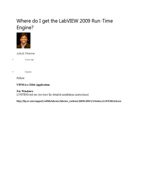 labview 2009 run time engine pdf