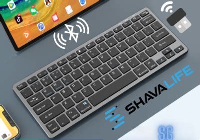 Bluetooth Wireless Keyboard With Ghz USB Dongle Computers Tech Parts Accessories