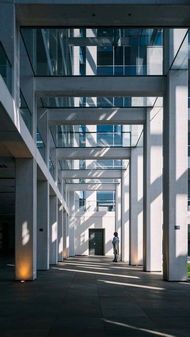 Free Luminous Geometric Corridor Image Architecture Corridor