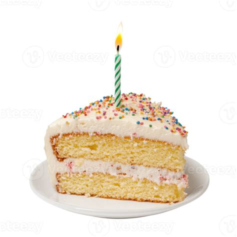Happy Birthday Cake Slice