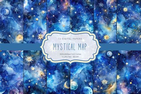 Mystical Astrology Map