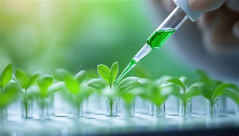 Biologist Woman Conducting Genetic Mutation Analysis With Green Liquid